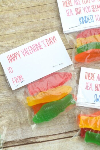 Fish Valentine {Free Printable} - Simple Joy