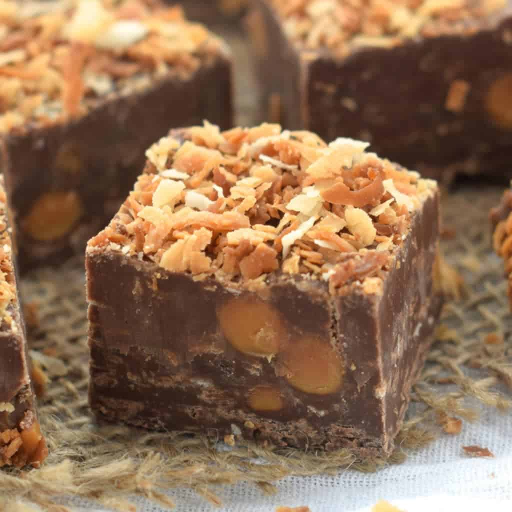 Samoa Fudge - Simple Joy