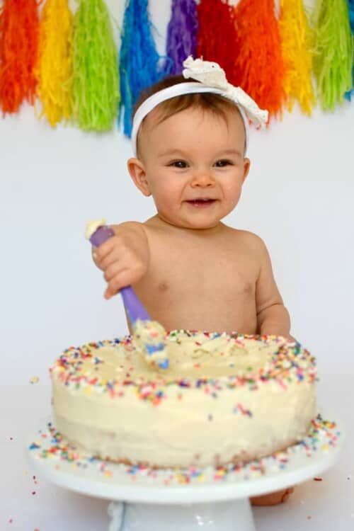 DIY Cake Smash Photo Shoot - Simple Joy