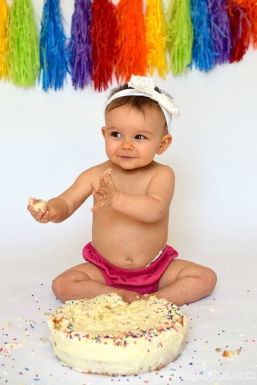 DIY Cake Smash Photo Shoot - Simple Joy
