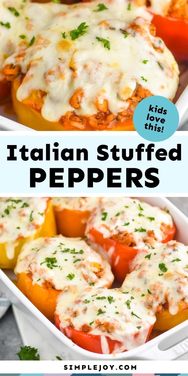 Italian Stuffed Peppers Recipe (Family Favorite!)