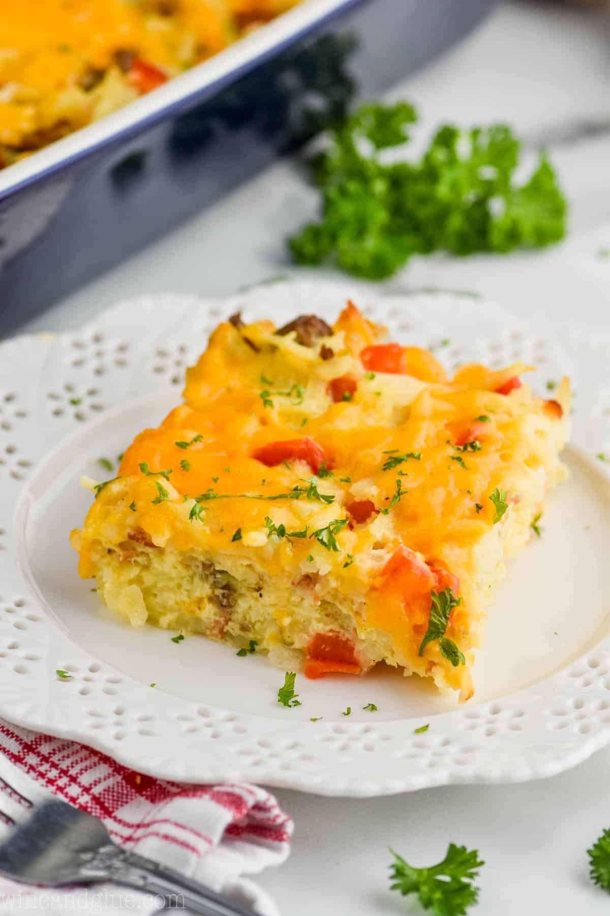 Easy Hash Brown Egg Casserole - Simple Joy
