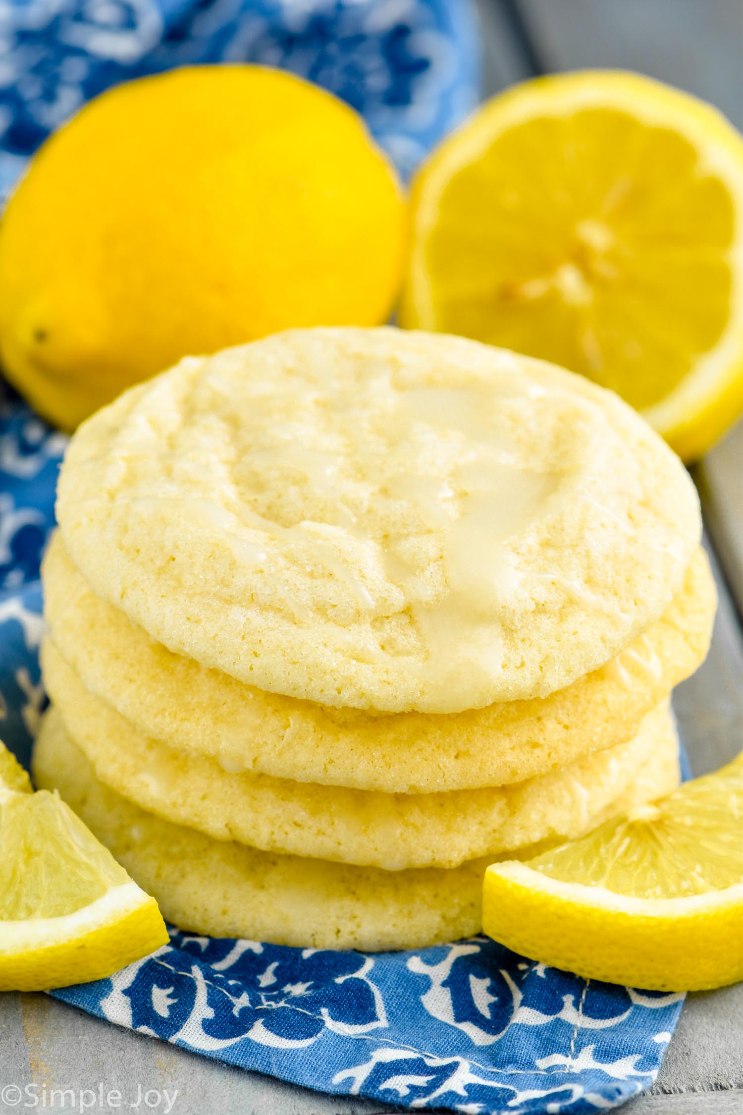 Chewy Lemon Sugar Cookies - Simple Joy