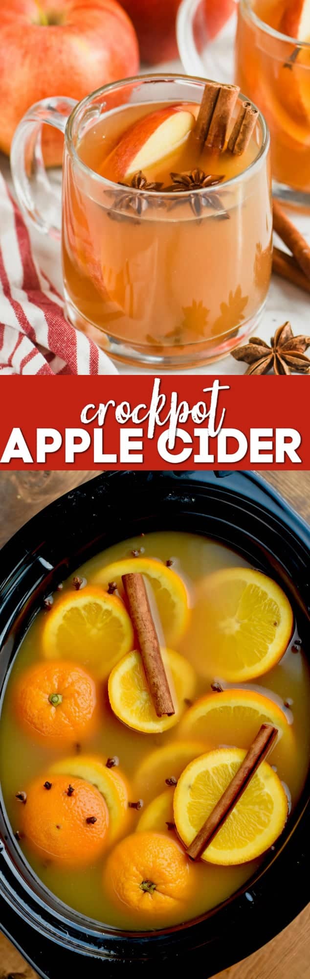 Crockpot Spiced Apple Cider - Simple Joy