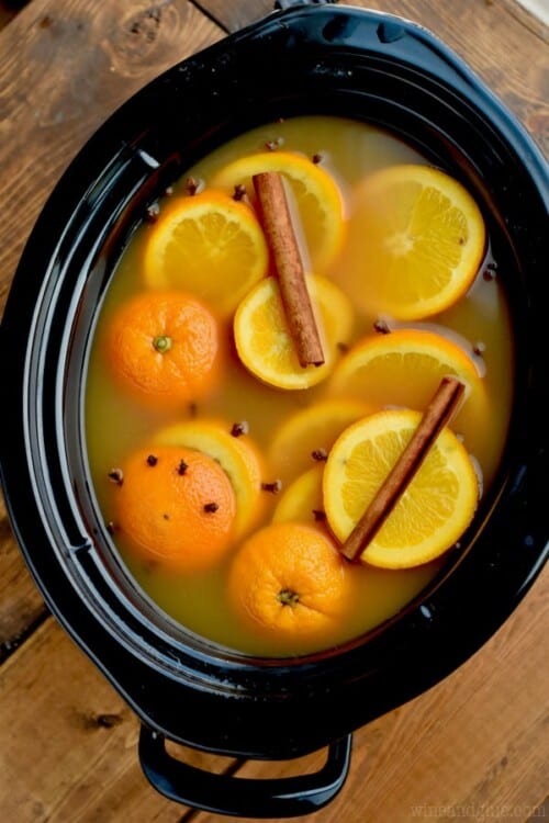 Crockpot Spiced Apple Cider - Simple Joy