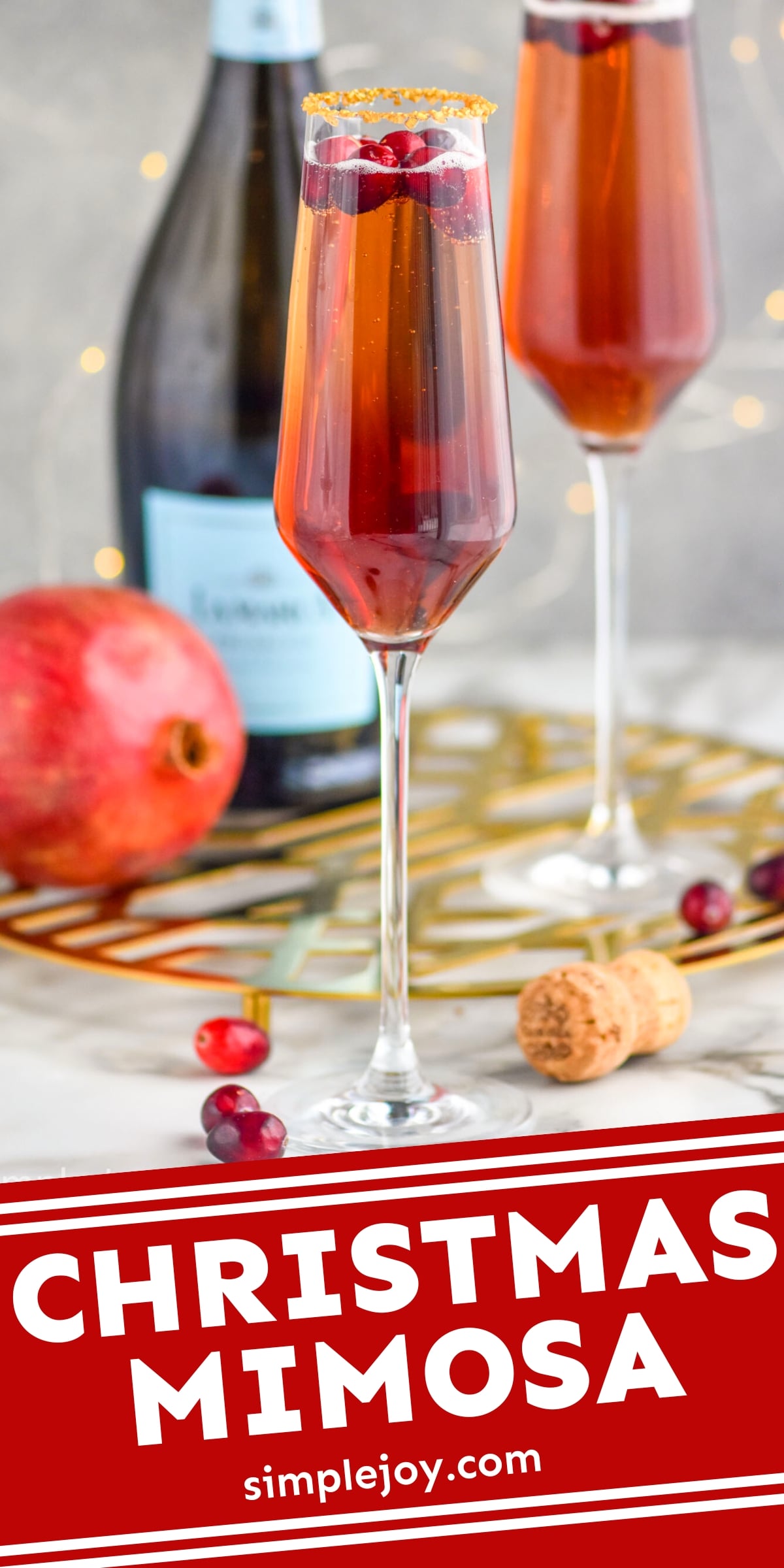 Christmas Mimosa - Simple Joy