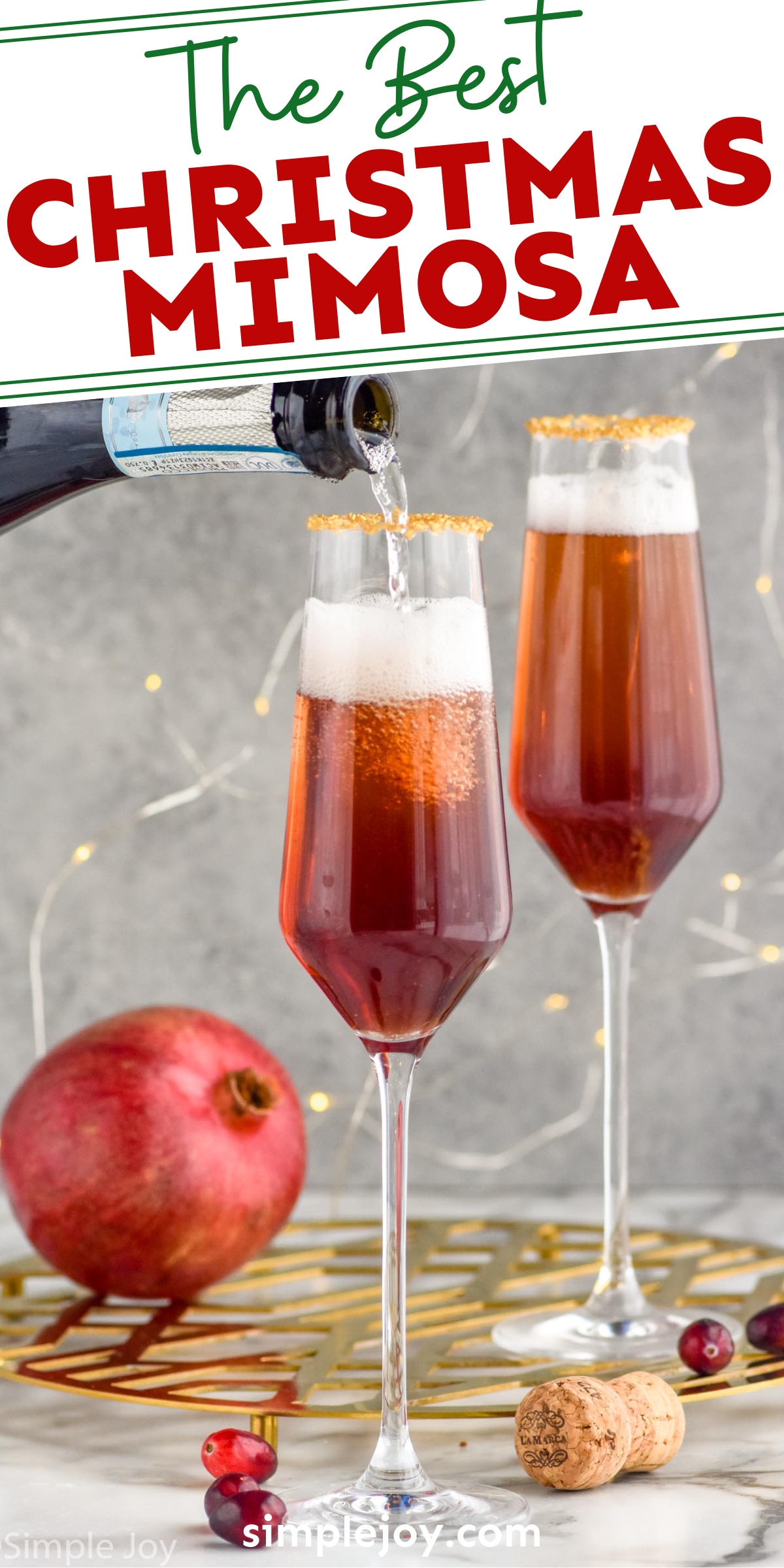 Christmas Mimosa - Simple Joy