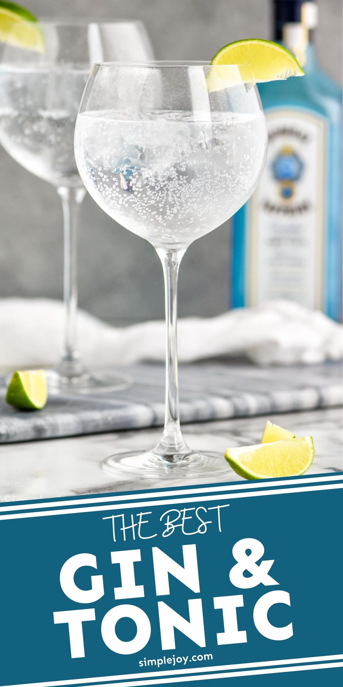 Gin and Tonic Recipe Gin and Tonic Recipe