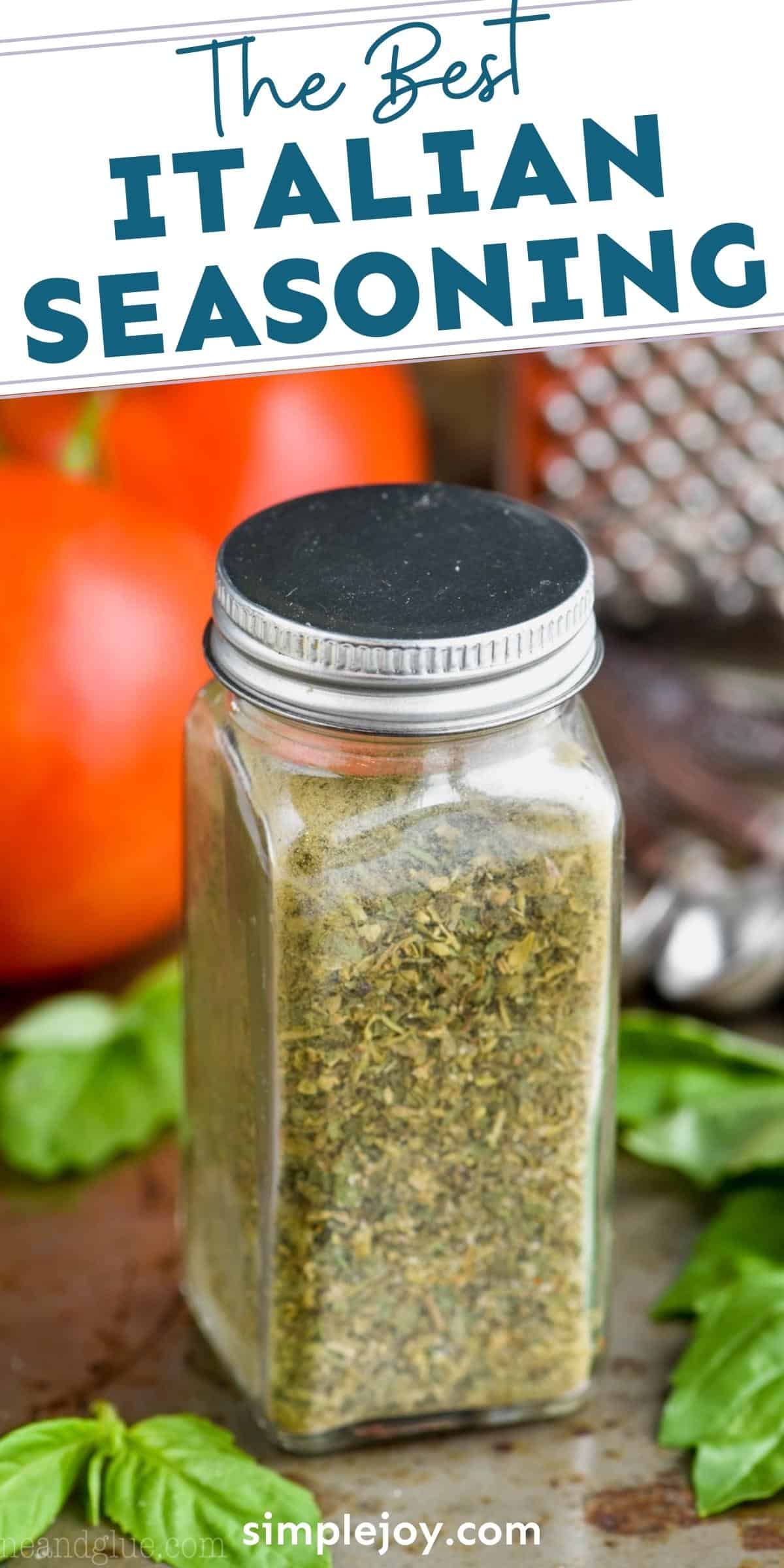 Italian Seasoning (10 Minutes to Make!) - Simple Joy