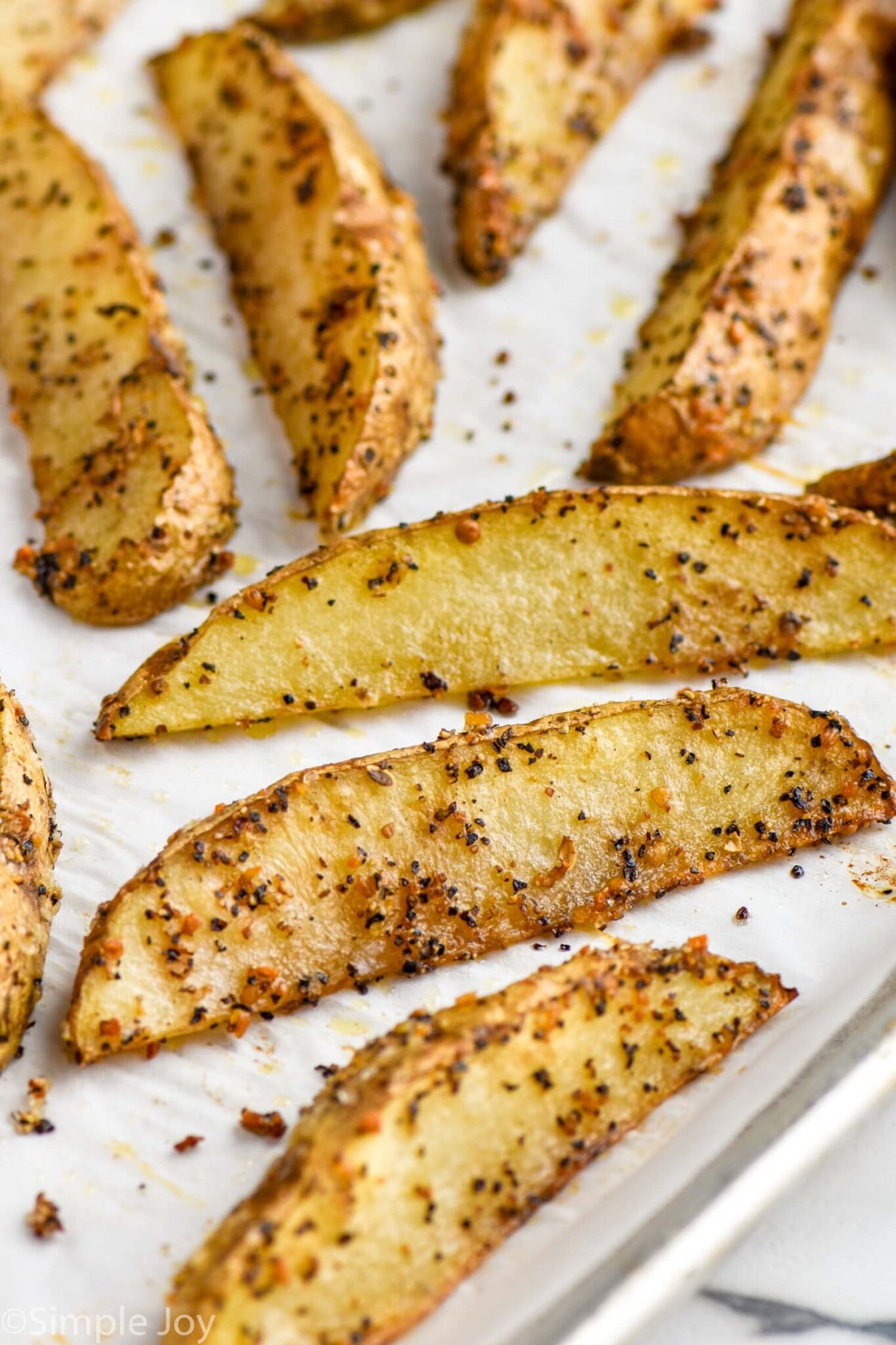 Air Fryer Potato Wedges - Simple Joy