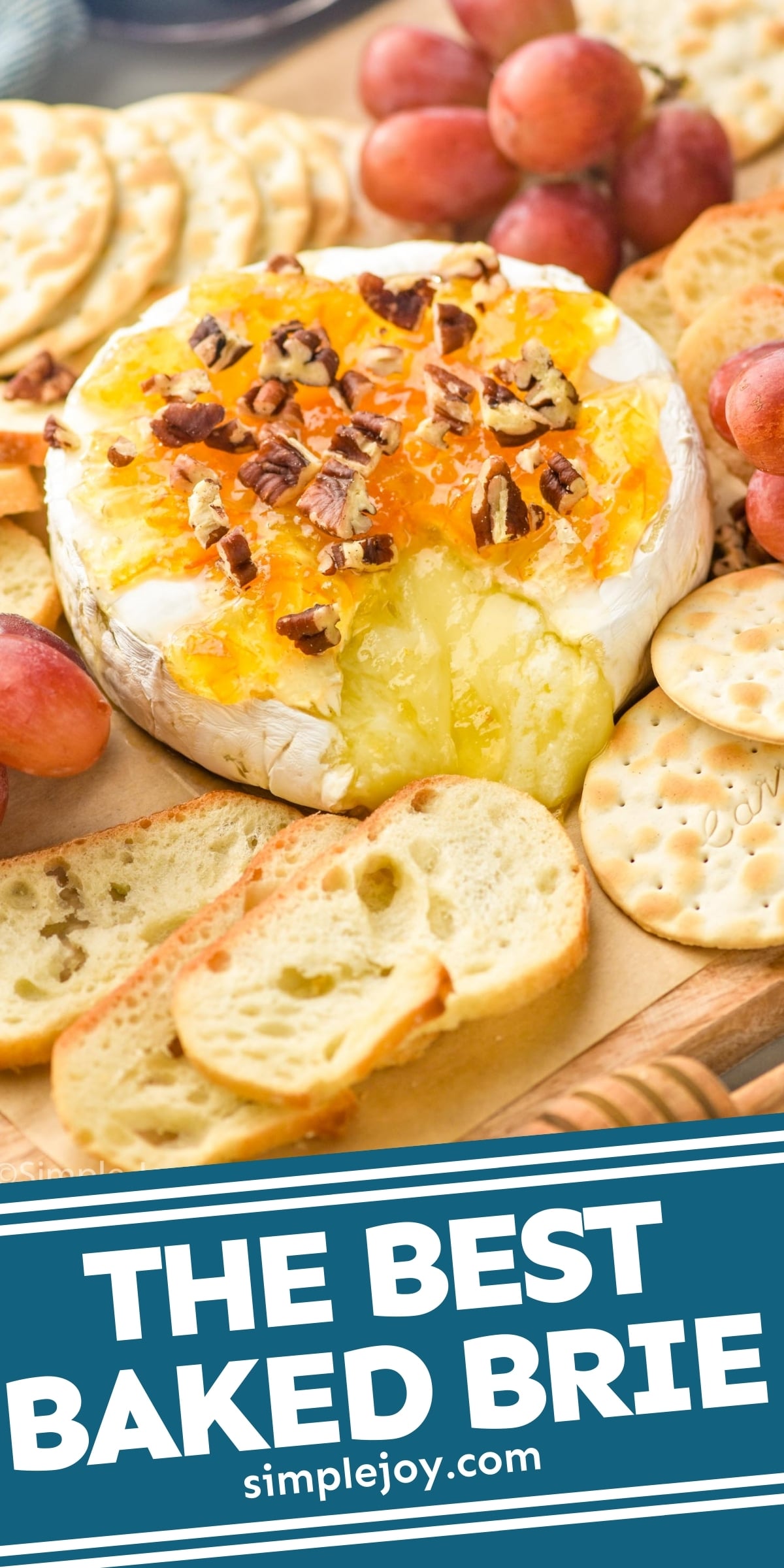 Crazy Easy Baked Brie - Simple Joy