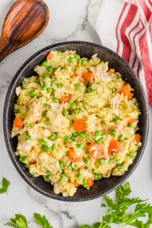 Instant Pot Chicken and Rice Casserole - Simple Joy