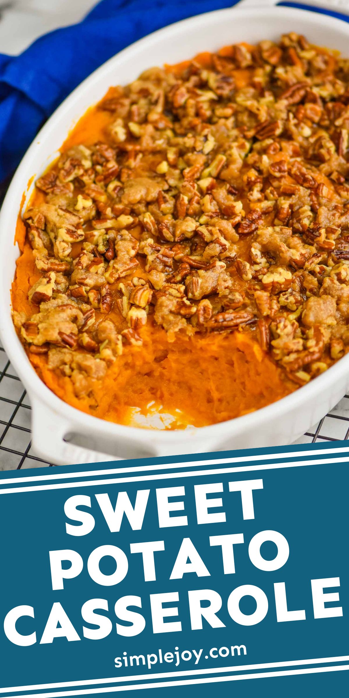 Easy Sweet Potato Casserole (2 ways!) - Simple Joy