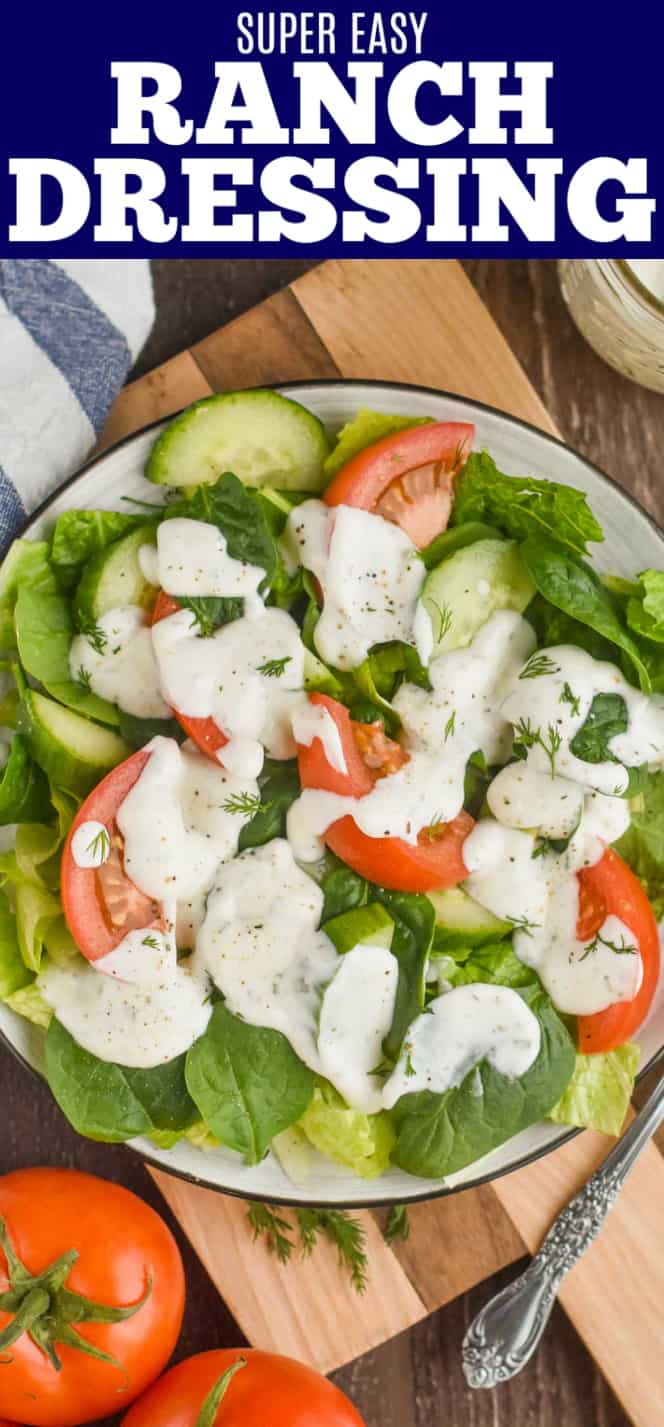 Homemade Ranch Dressing Recipe - Simple Joy