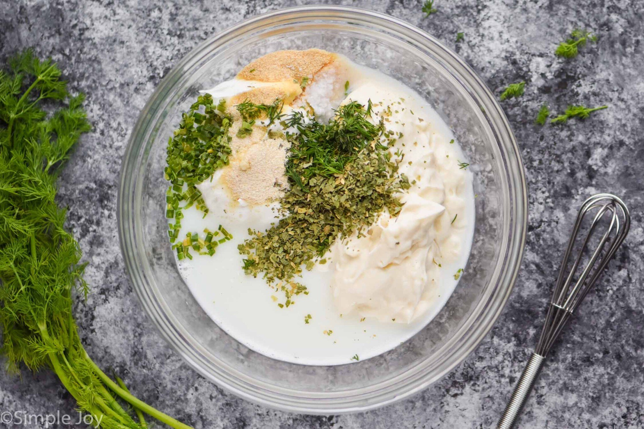 Homemade Ranch Dressing Recipe - Simple Joy