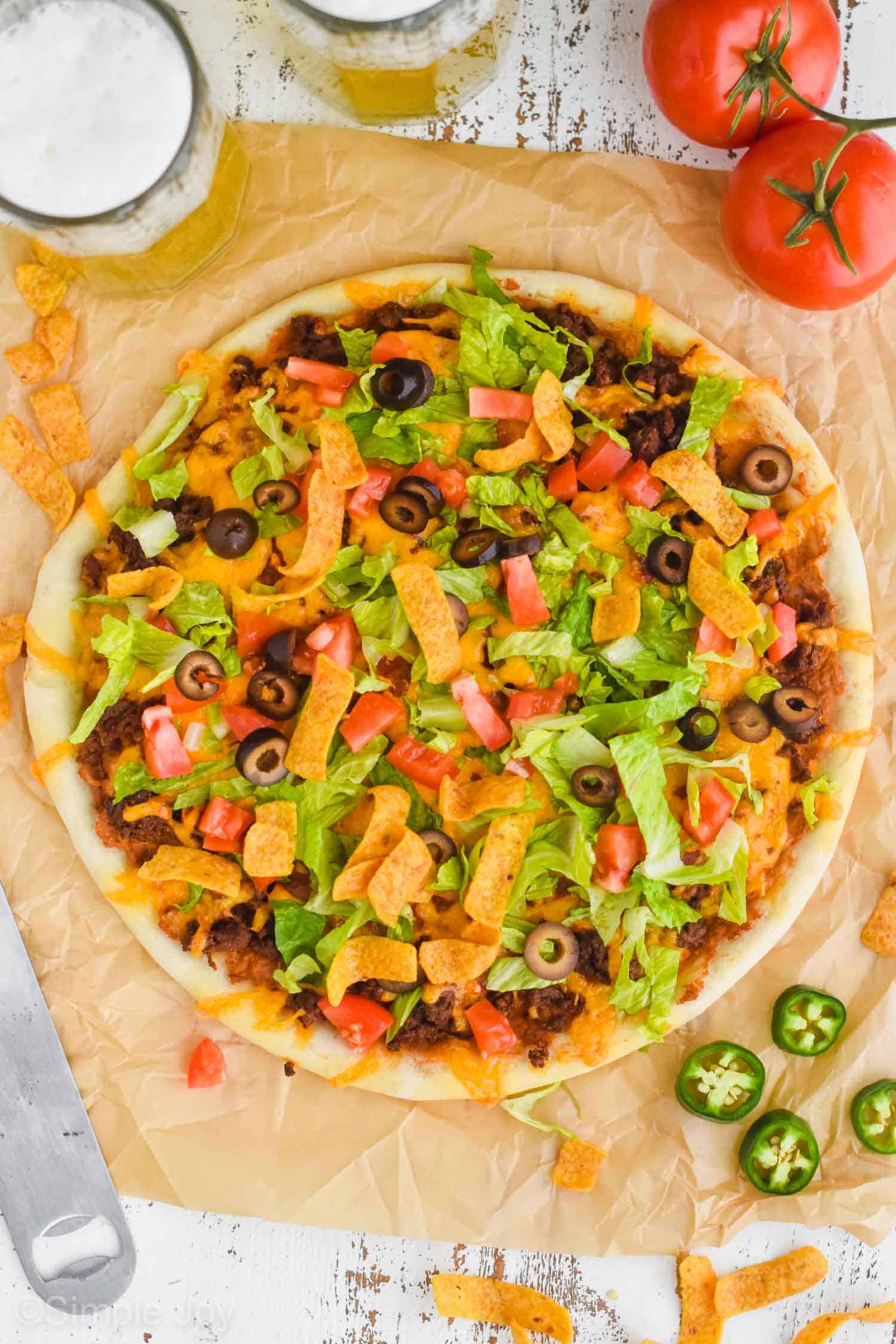 Taco Pizza - Simple Joy