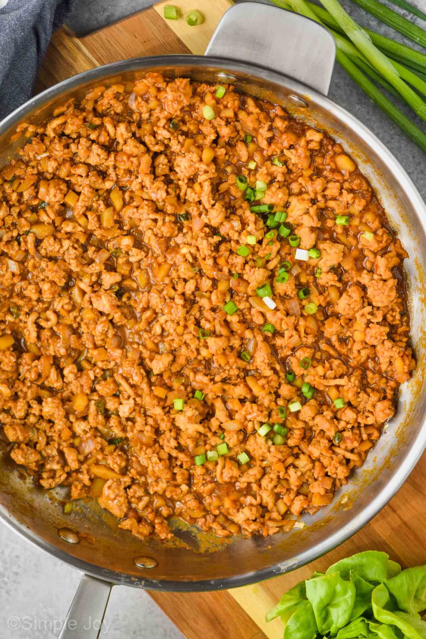 Chicken Lettuce Wraps Simple Joy chicken-lettuce-wraps-simple-joy