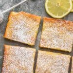 Lemon Magic Bars - Wine & Glue