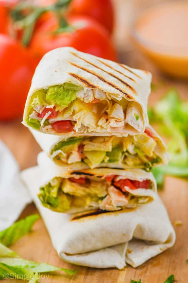 Chicken Wrap - Simple Joy