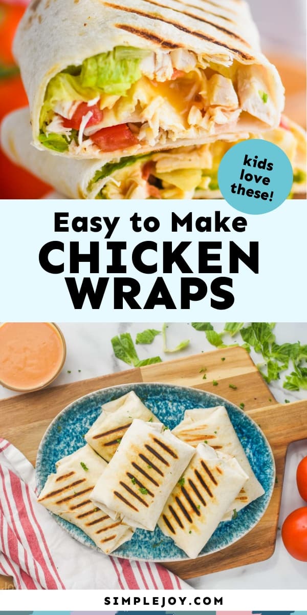 Chicken Wrap - Simple Joy