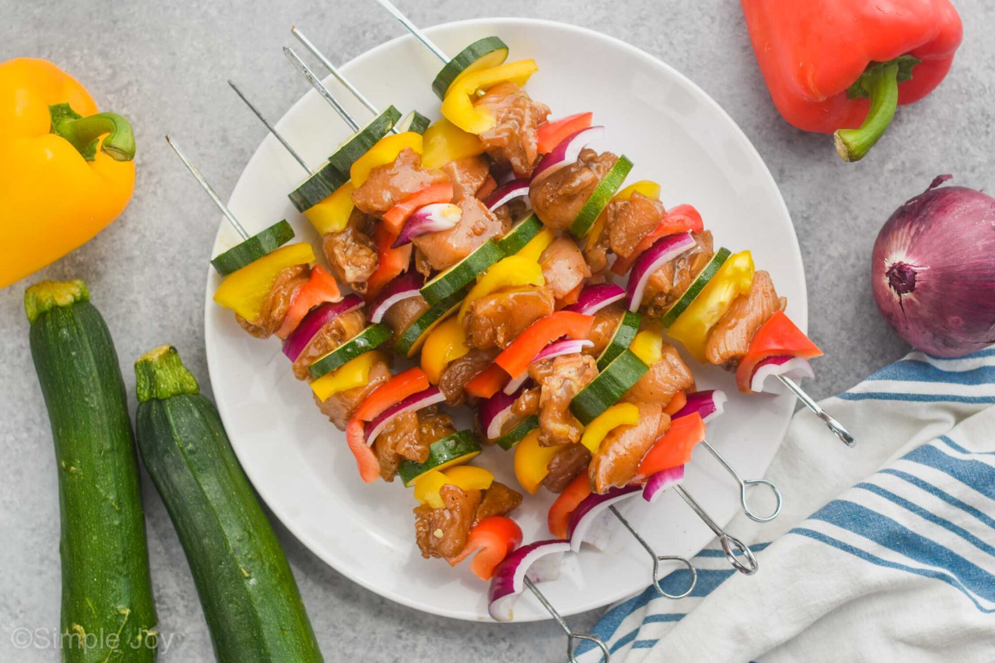 Chicken Kabobs - Simple Joy