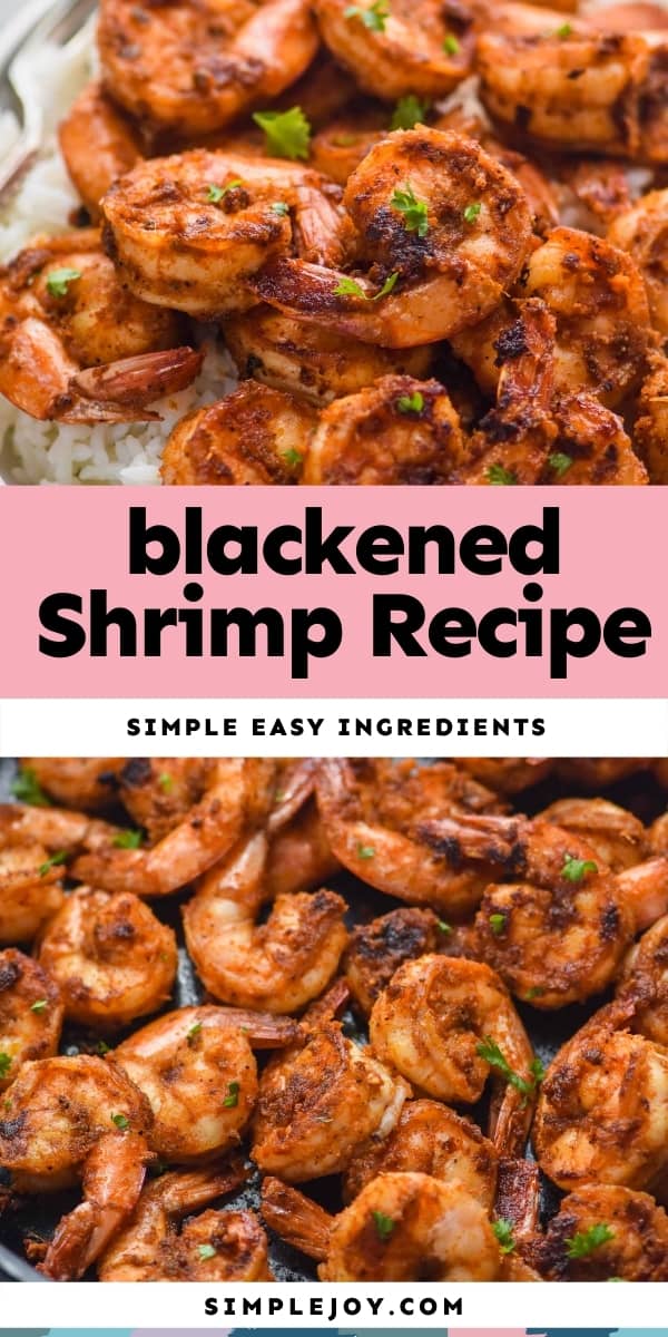 Blackened Shrimp Simple Joy