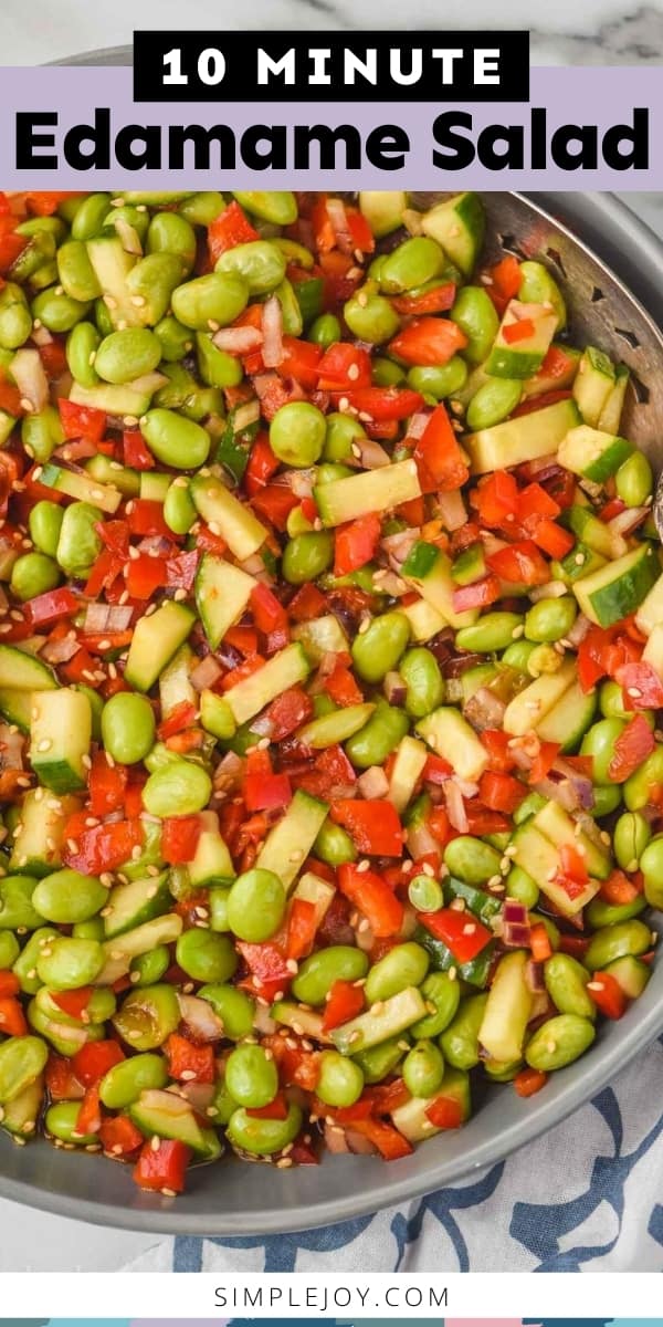 Edamame Salad - Simple Joy