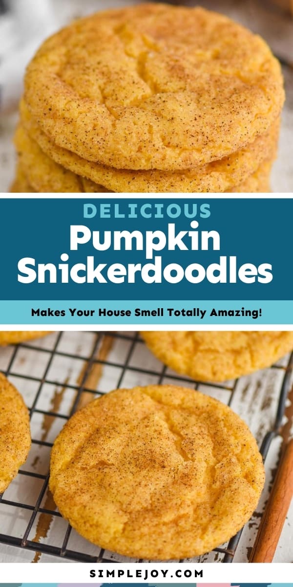 Pumpkin Snickerdoodles - Simple Joy