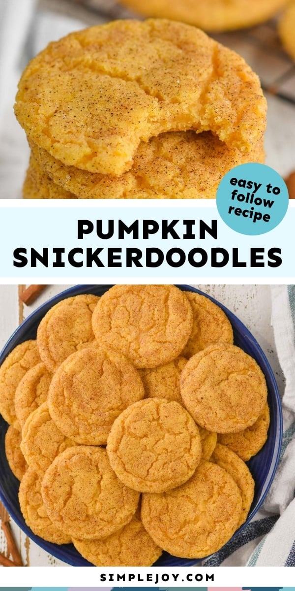 Pumpkin Snickerdoodles - Simple Joy