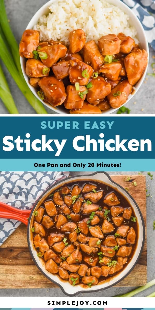 Sticky Chicken - Simple Joy