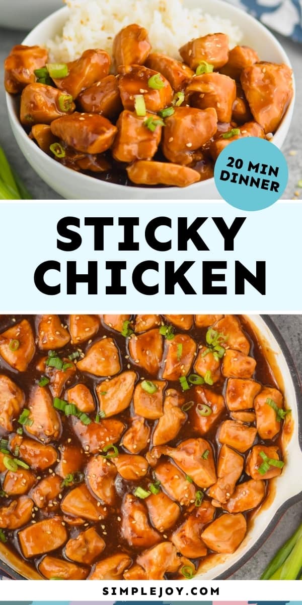 Sticky Chicken - Simple Joy