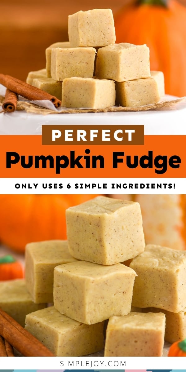 Pumpkin Fudge - Simple Joy