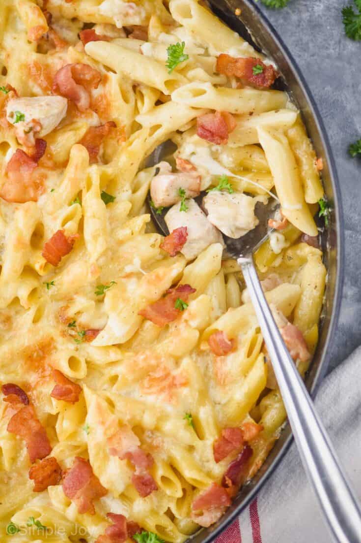 Chicken Bacon Ranch Casserole - Simple Joy