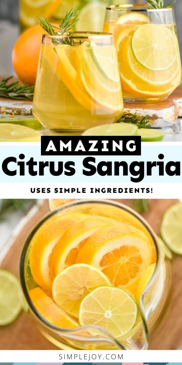 Citrus Sangria - Simple Joy