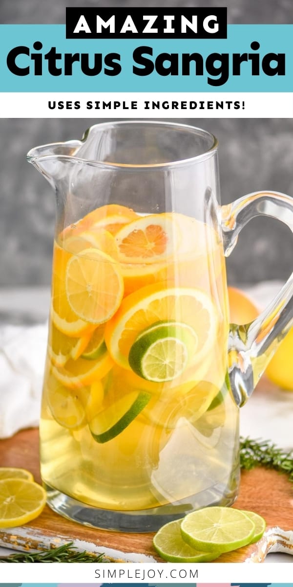 Citrus Sangria - Simple Joy