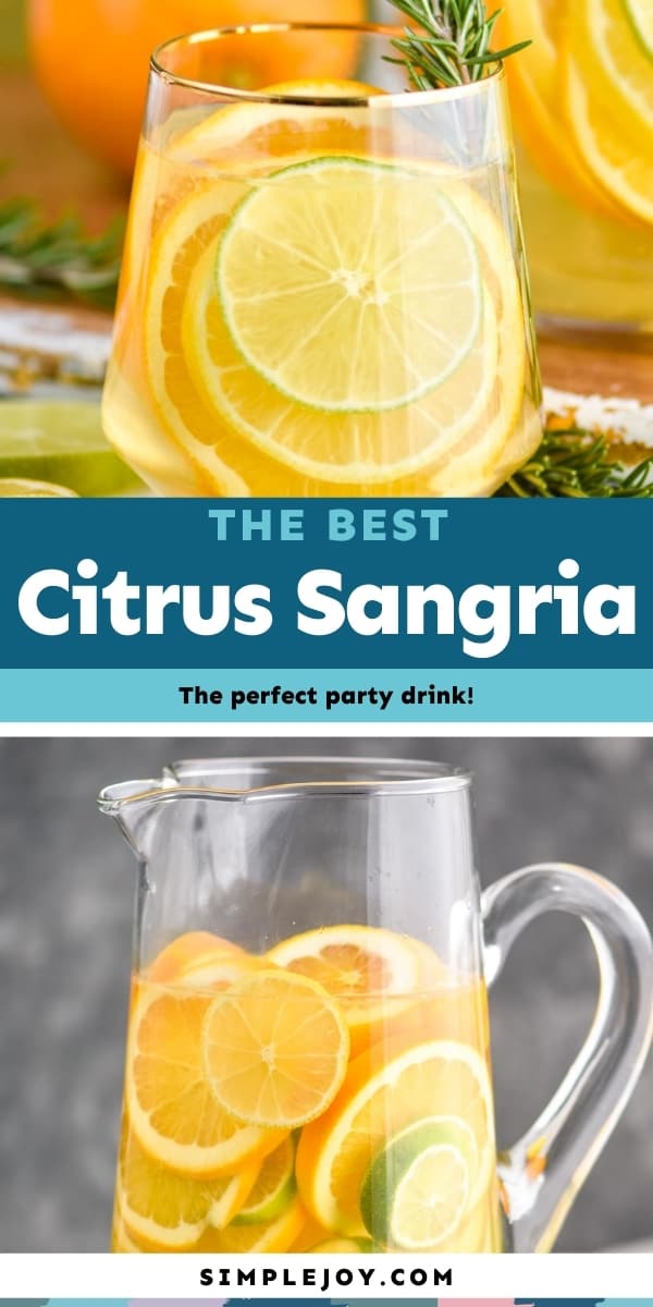 Citrus Sangria - Simple Joy