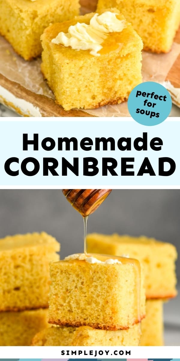 Cornbread (Moist and So Delicious!) - Simple Joy