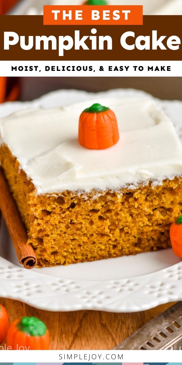 Pumpkin Cake - Simple Joy