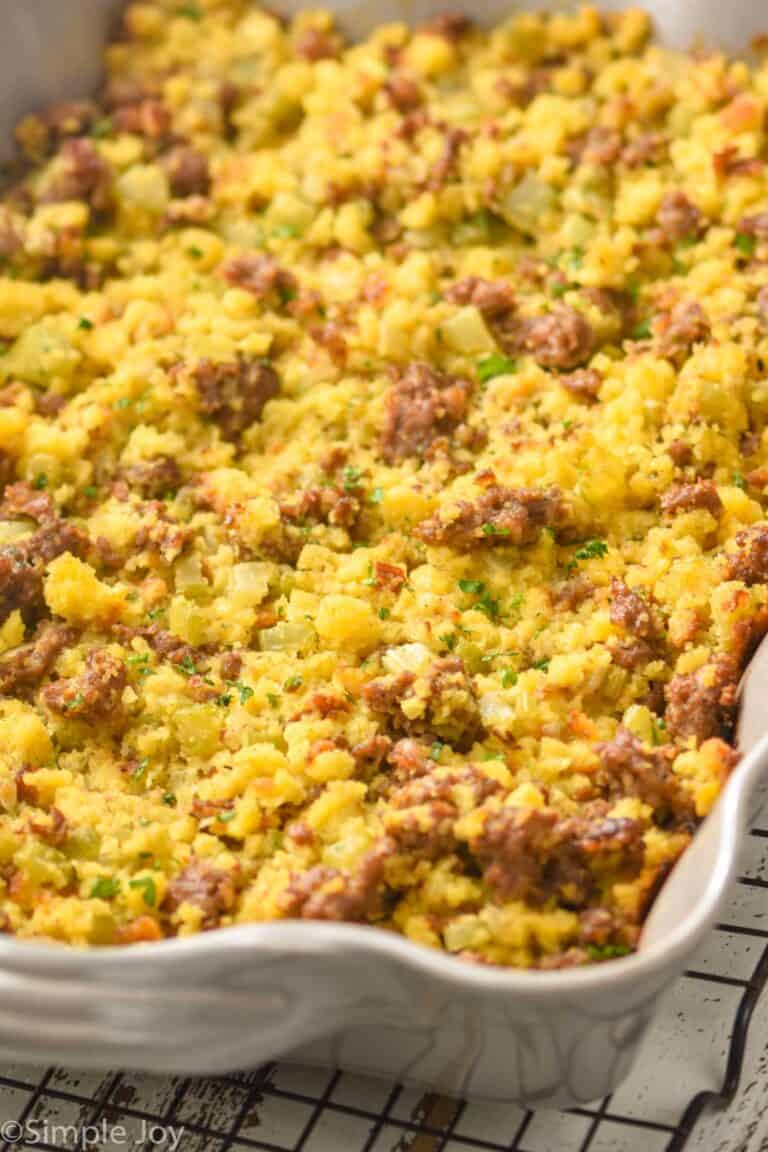 Cornbread Stuffing - Simple Joy