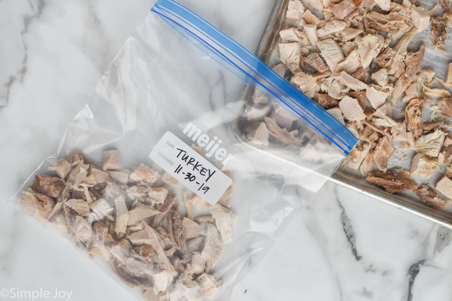 How to Freeze Leftover Turkey - Simple Joy