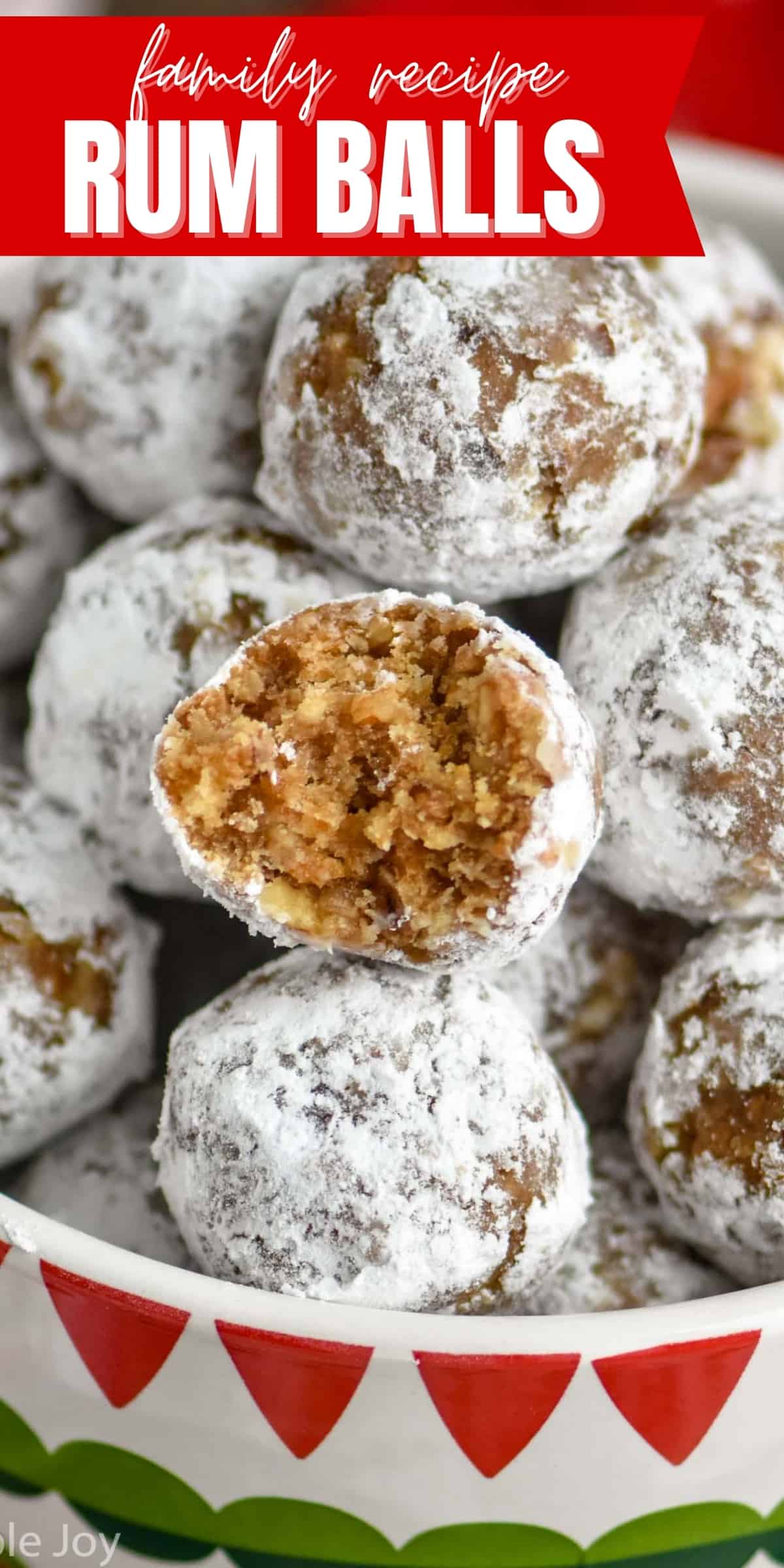 Rum Balls Recipe - Simple Joy
