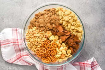 Easy Chex Mix Recipe (Best Seasoning!) - Simple Joy