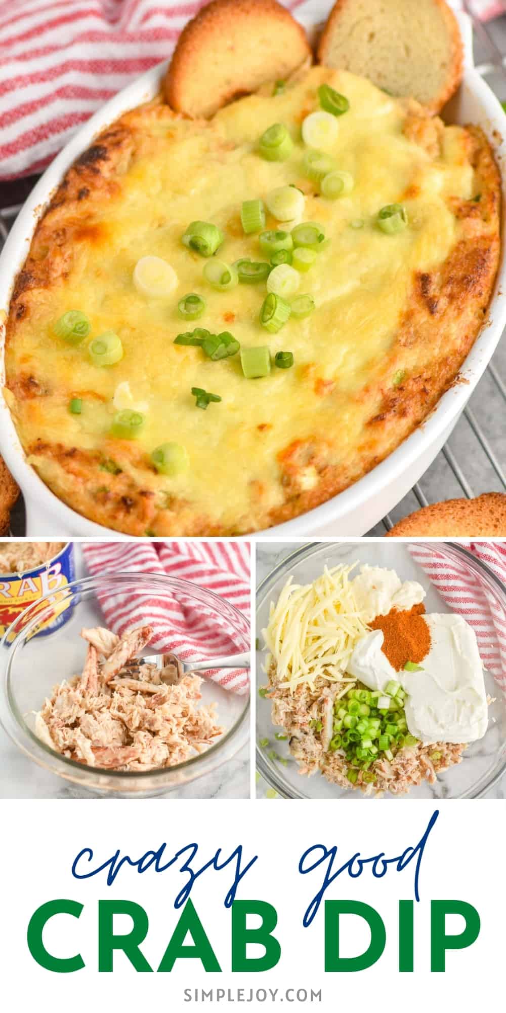 Hot Crab Dip Recipe (Perfect Appetizer!) - Simple Joy