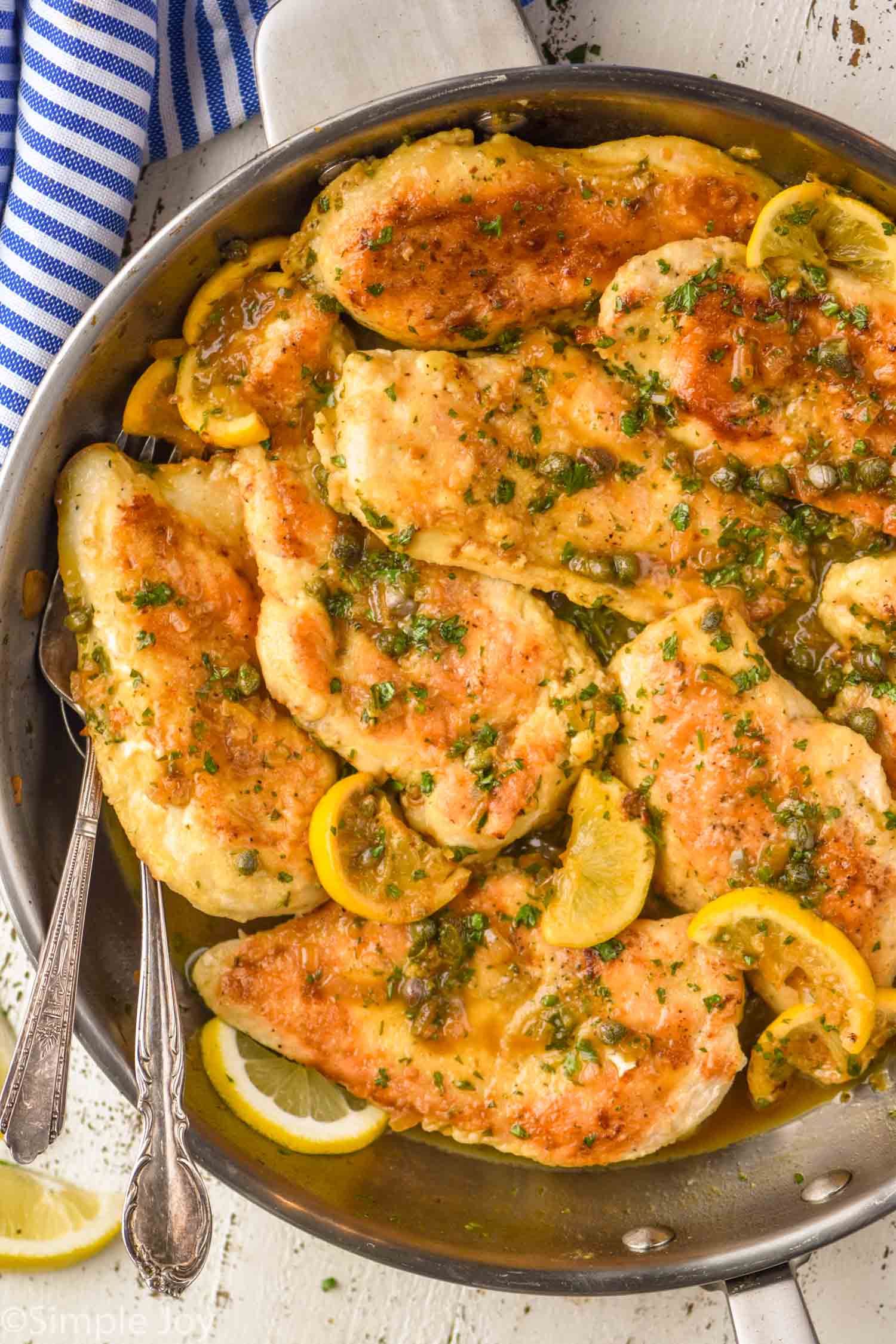 Lemon Chicken Piccata - Simple Joy