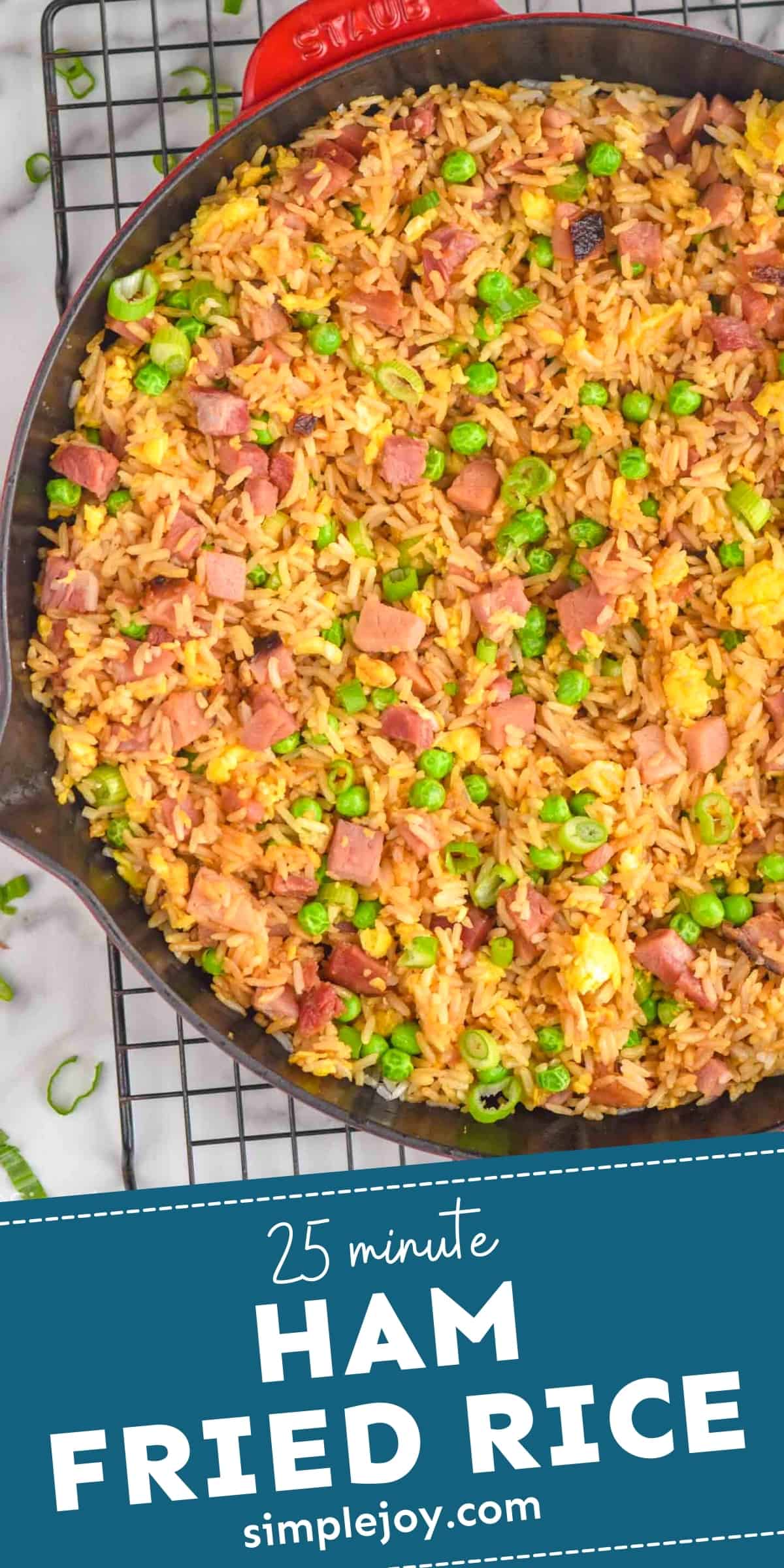 Easy Ham Fried Rice - Simple Joy