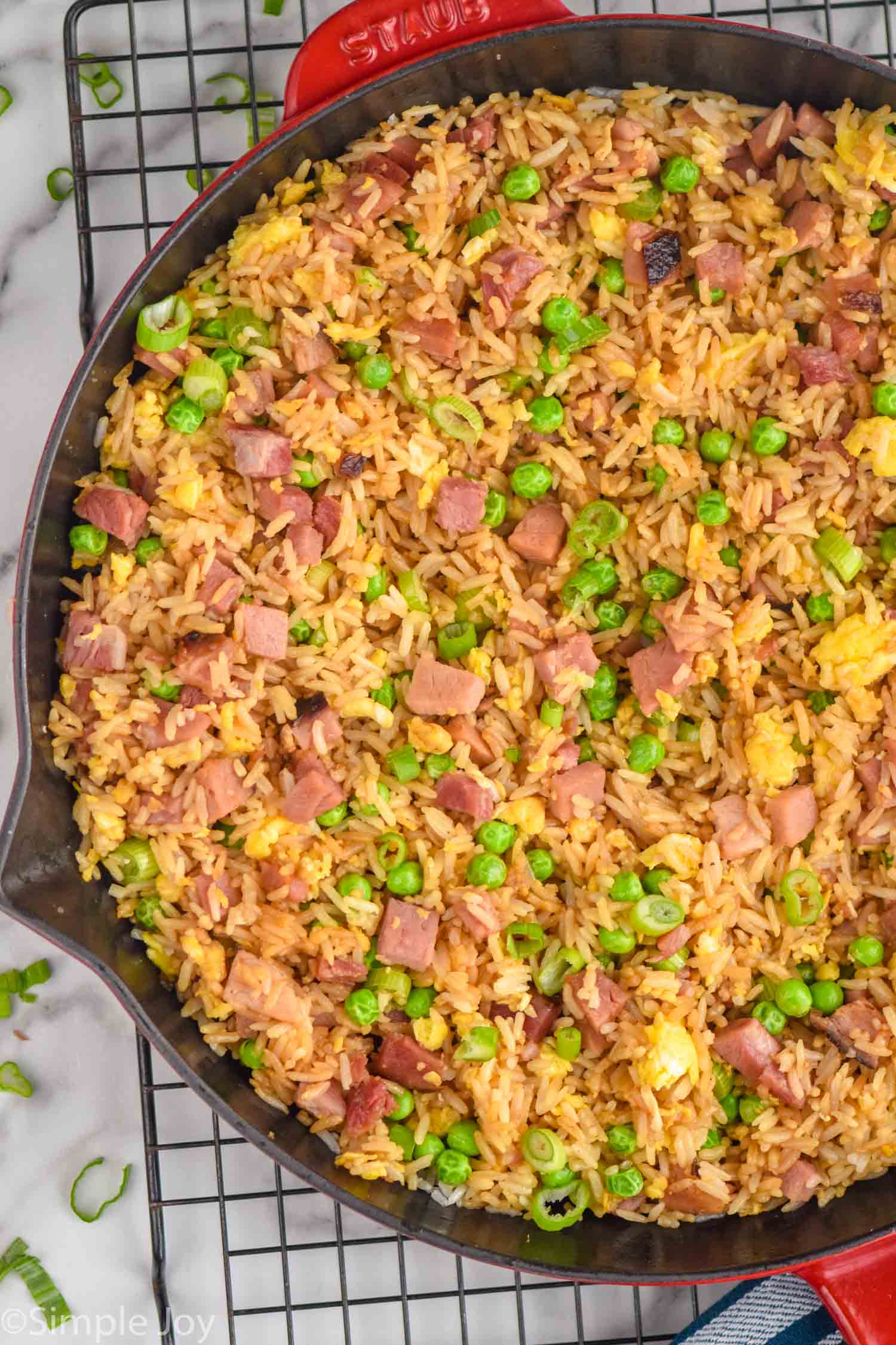 Ham Fried Rice - Simple Joy
