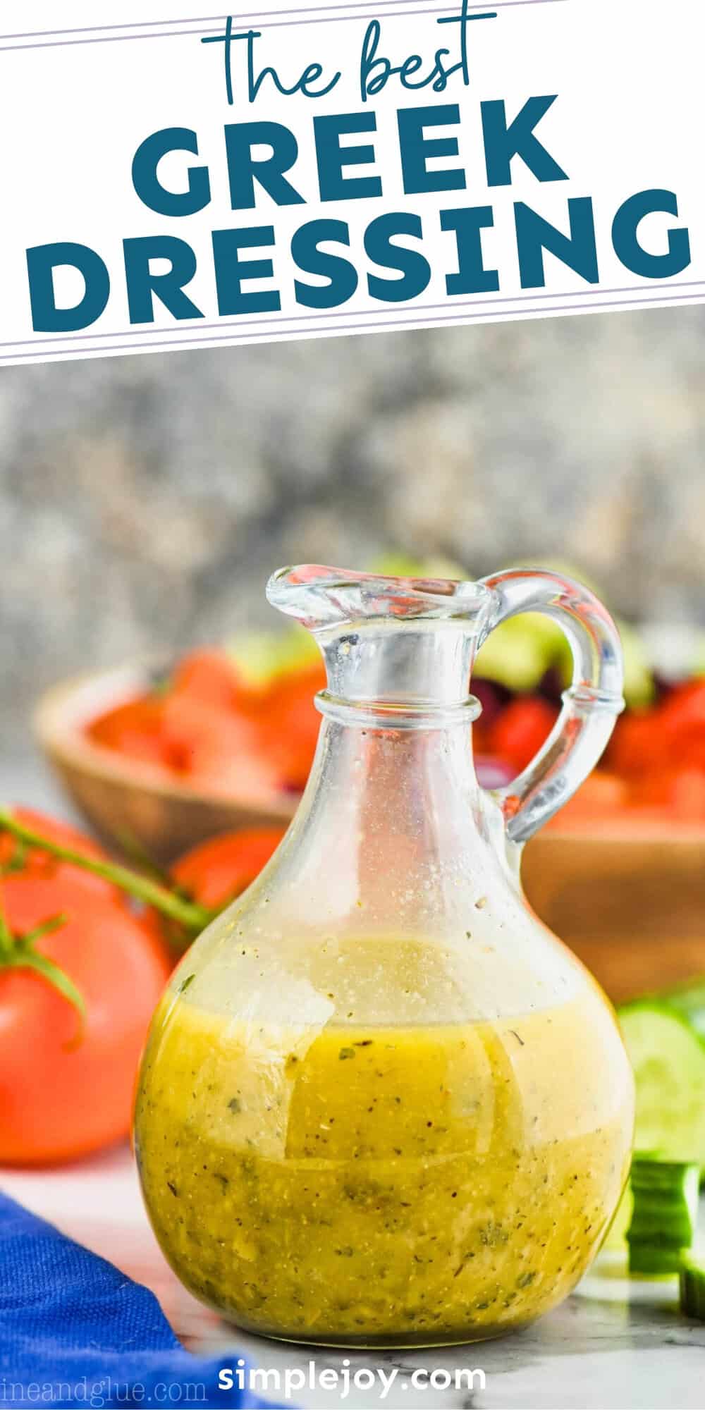 Greek Salad Dressing Recipe - Simple Joy