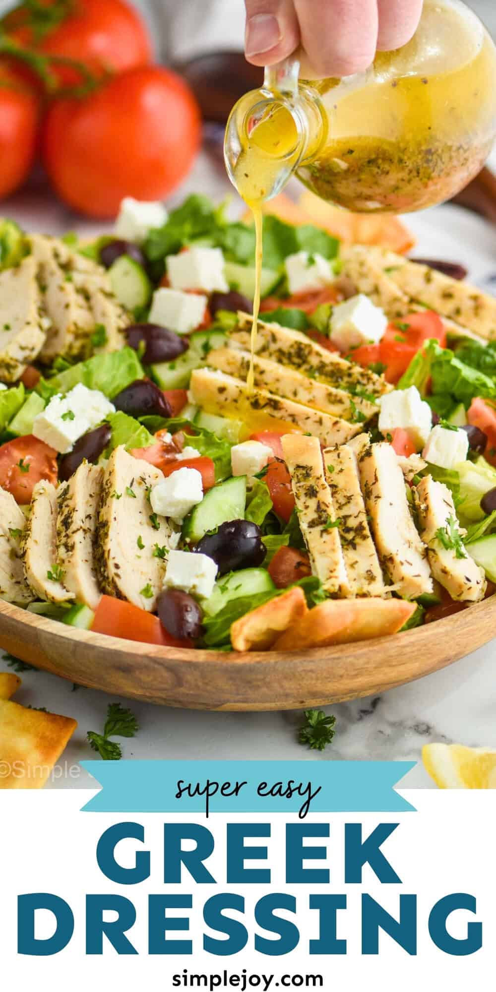 Greek Salad Dressing Recipe - Simple Joy