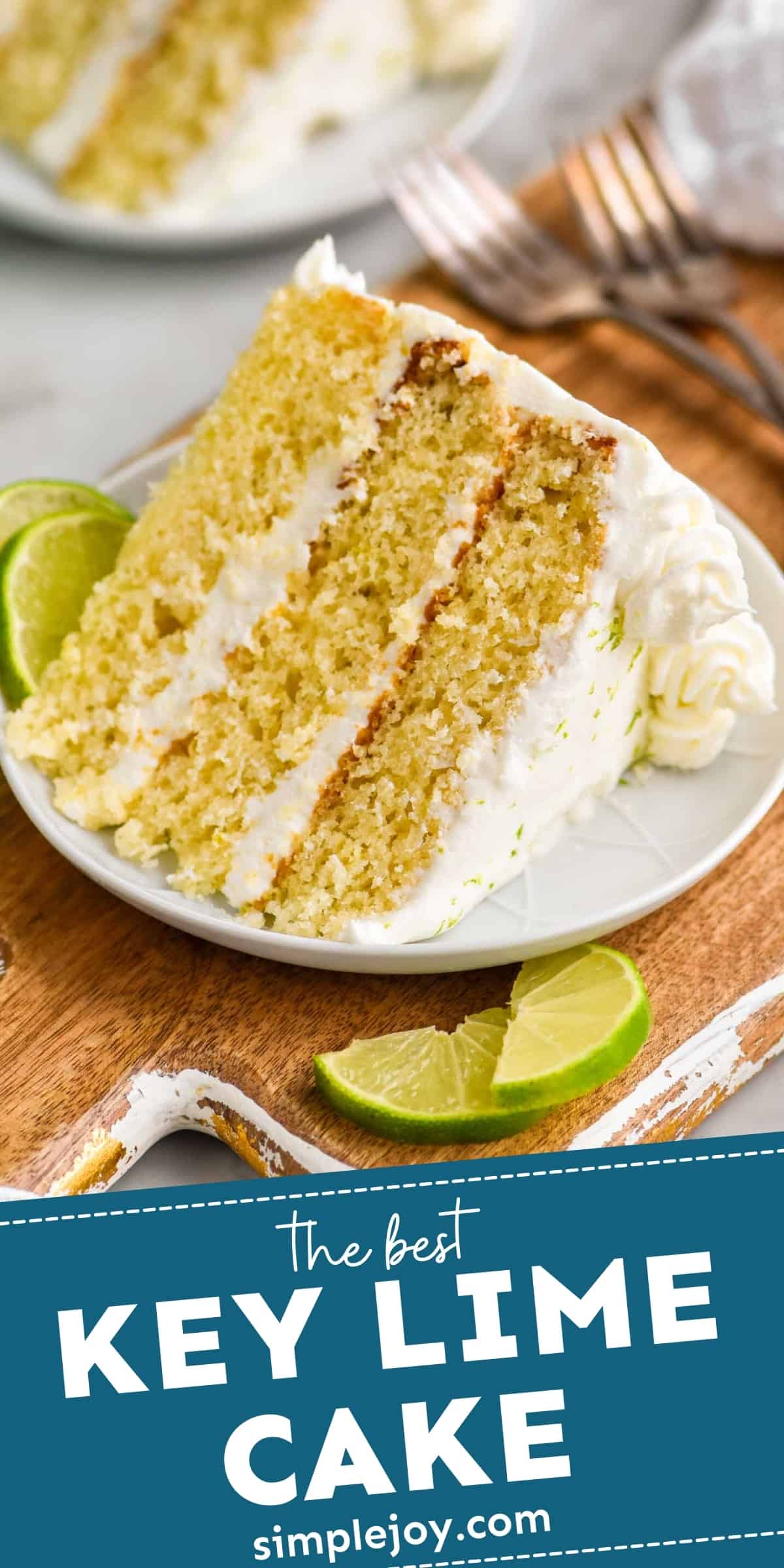 Key Lime Cake - Simple Joy