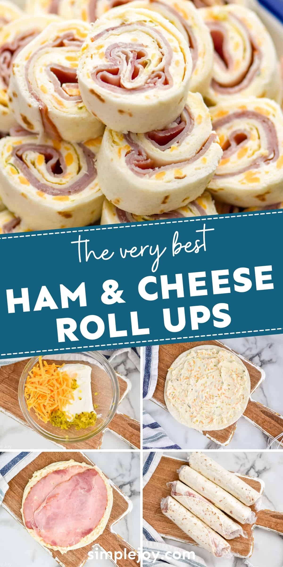 Ham and Cheese Roll Ups - Simple Joy